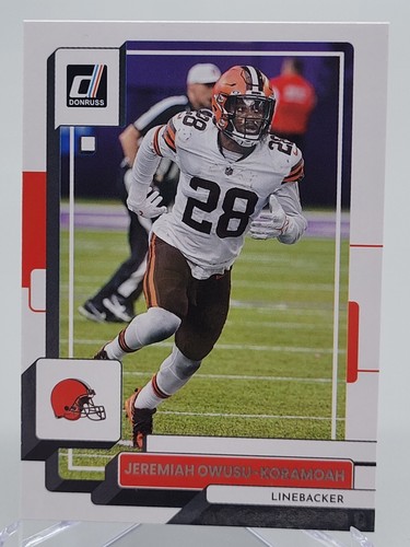 2022 PANINI DONRUSS JEREMIAH OWUSU-KORAMOAH BASE FOOTBALL CARD ...