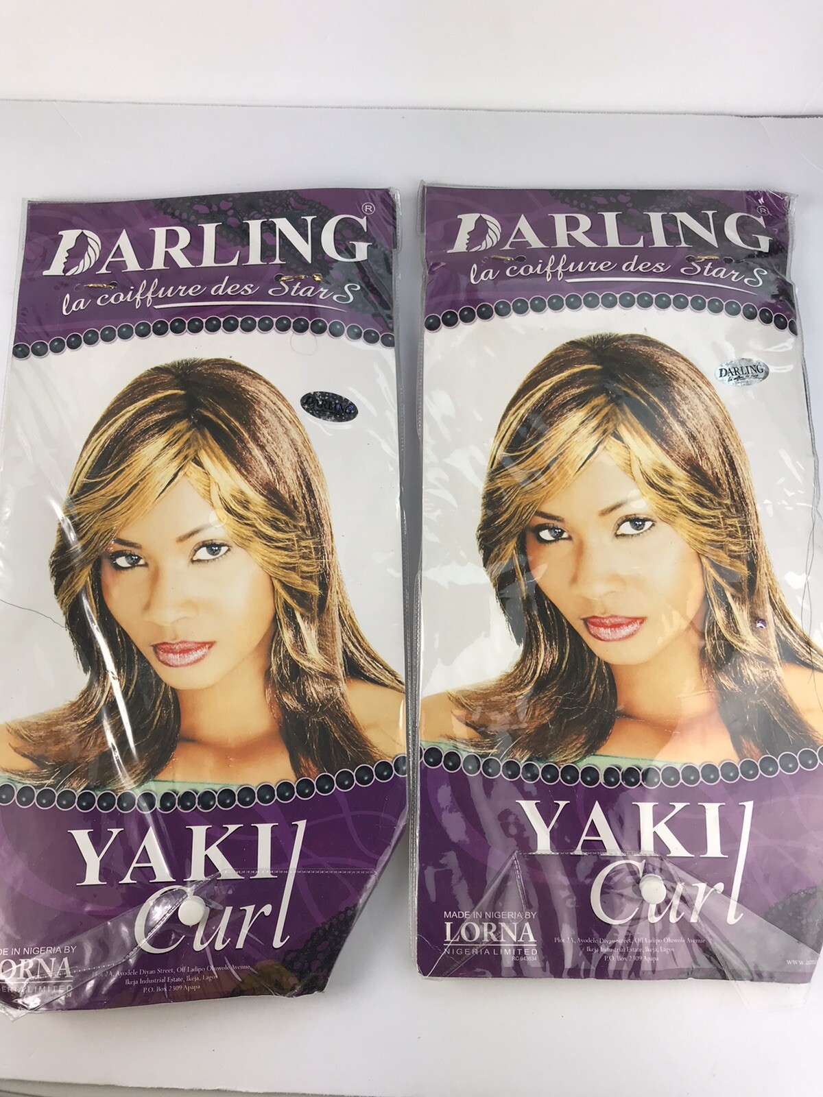 2 Packs of Darling - Yaki Curl Style 16” Length. Weight 120g / Pack ...
