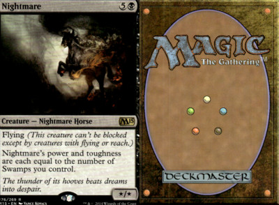 Magic the Gathering-MTG-Nightmare | eBay
