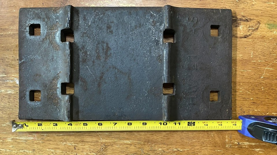 23 lb Railroad Track Tie PLATE (1 Pc) | eBay