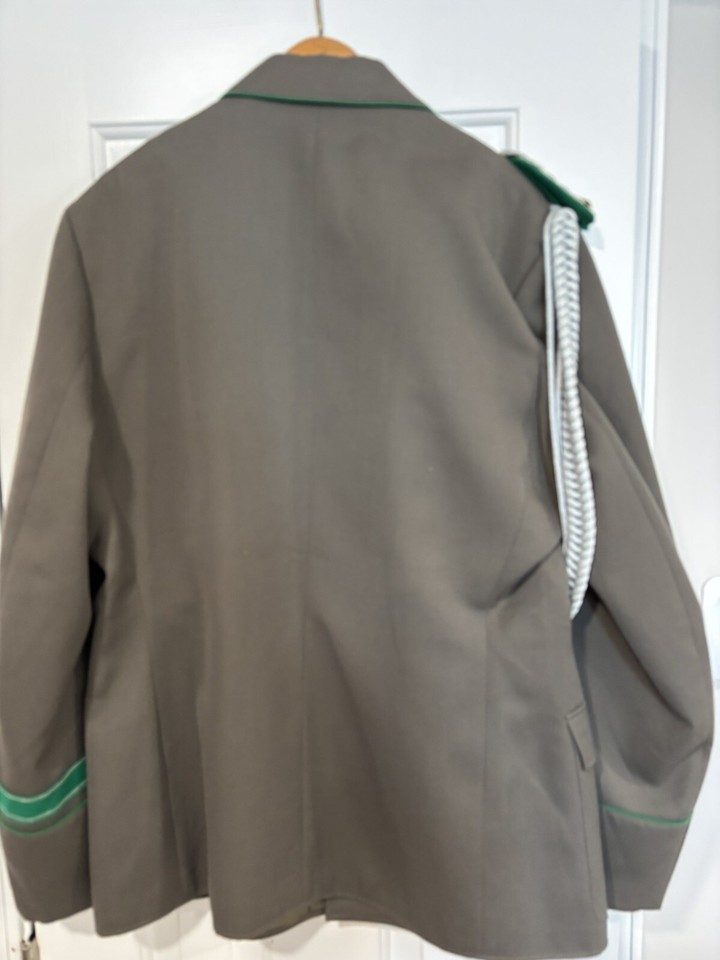 East German Border Guard Officers Tunic With Lanyard And Colonel ...
