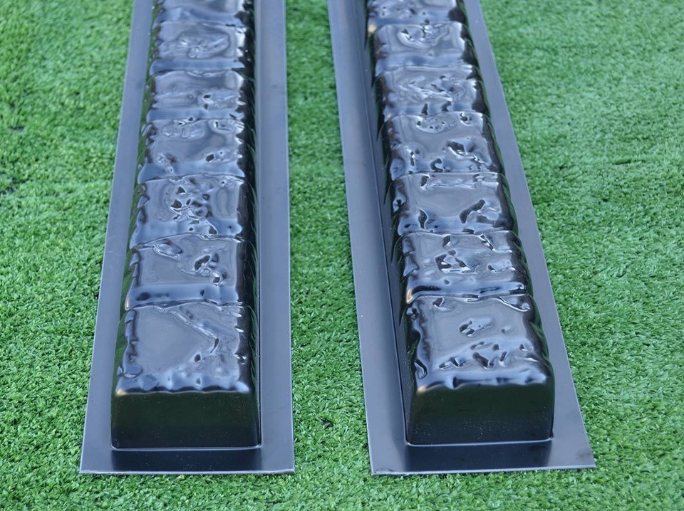 Concrete molds edge stone edging border molds ABC plastic Sold 2 pcs ...