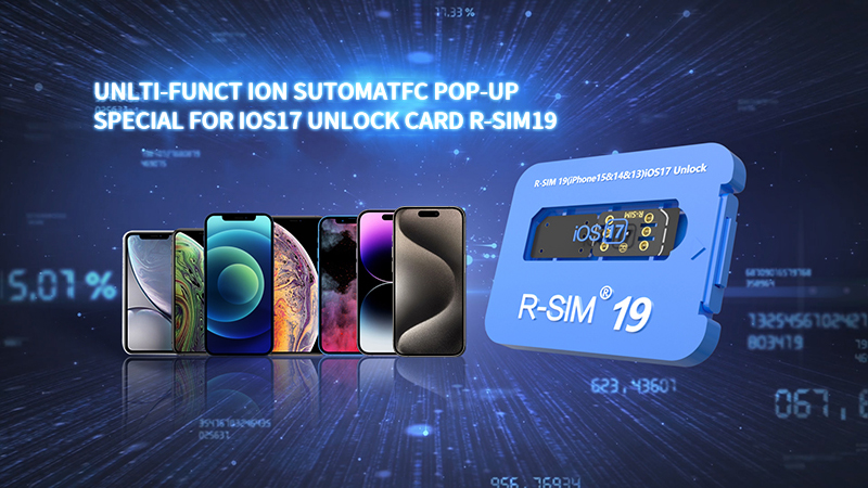 R-SIM19 NEW QPE Stable Unlock SIM Card For iPhone 15 Plus 14 13 Pro Max ...