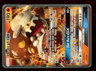 PROMO POKEMON CHAMPIONSHIPS 2019 N° 25/236 HEATRAN GX 190 HP Attack 130 ...