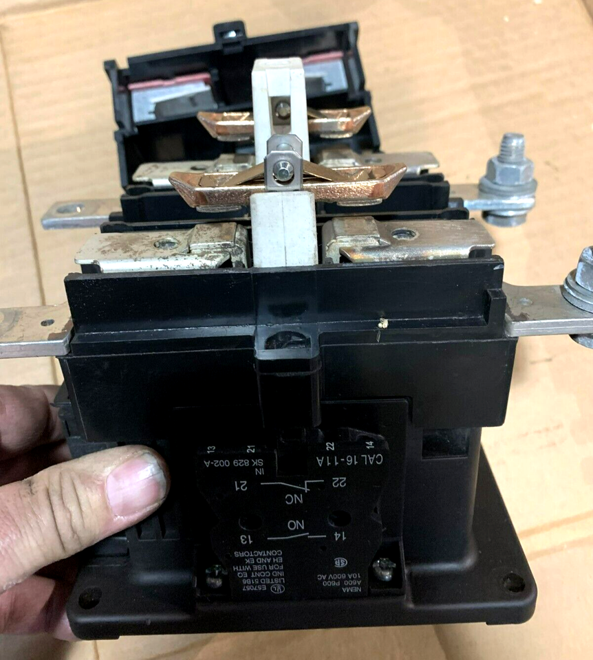 ABB EHDB 220 2pole 120vac Coil 600vdc Contactor Cat.#EHDB220C 2P-*L | eBay