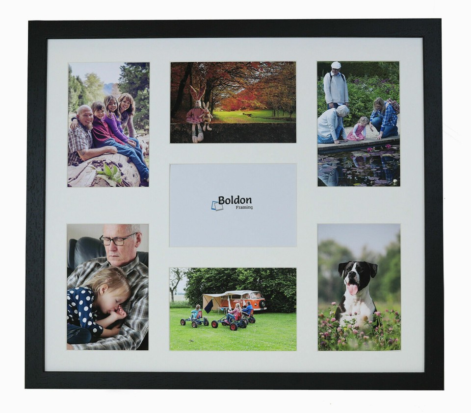 Large Multi Aperture Photo Picture Frame Holds 8/9/10/12/16/20 Photos ...