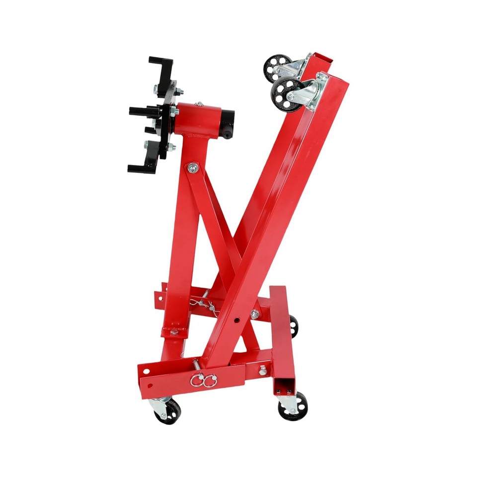 2000 LB Engine Stand Folding Motor Hoist Dolly Mover Auto Repair ...