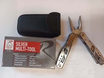 Stainless Steel Multi Pocket Tool 12 Total Functions All Purpose | eBay
