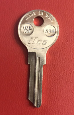 ILCO AP2-102AM Key Blank used for Steelcase File Cabinet [KB7] | eBay