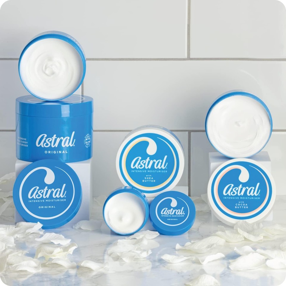 Astral Original Face & Body Intensive Moisturiser Cream - 500ml ...