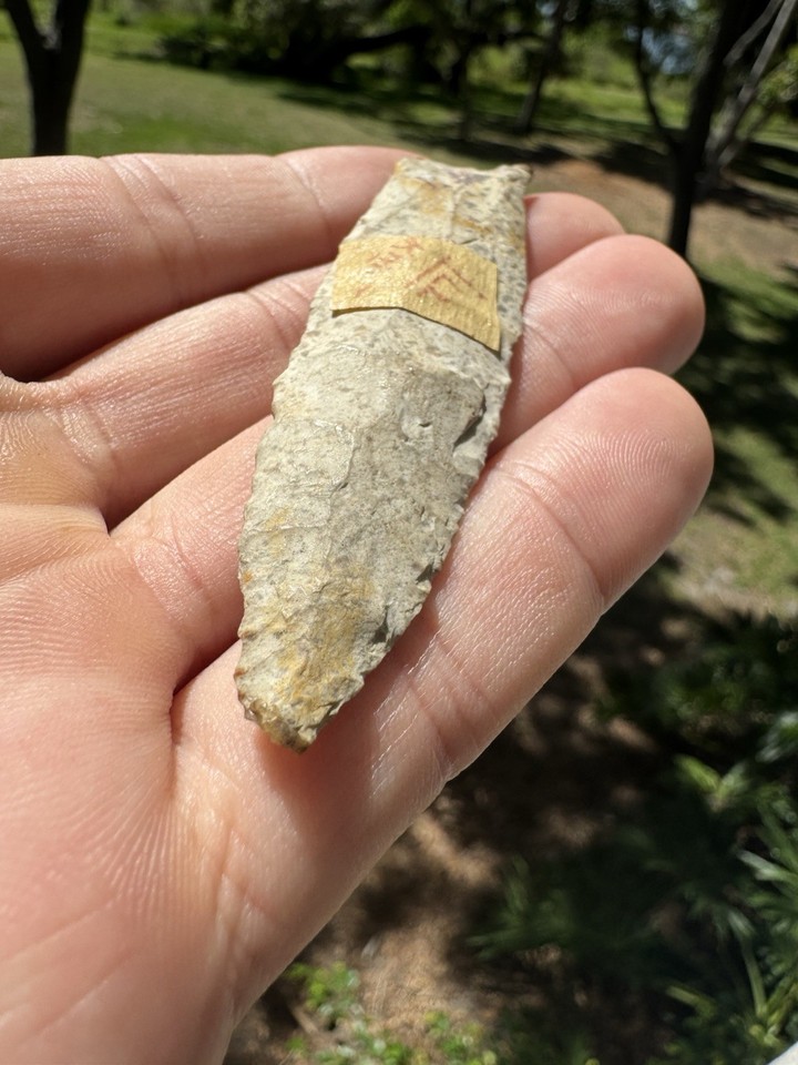 Native American Paleo Fluted Arrowhead Point | eBay