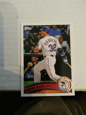 2011 Topps baseball Josh Hamilton MVP card #29 in ex/nm condition | eBay