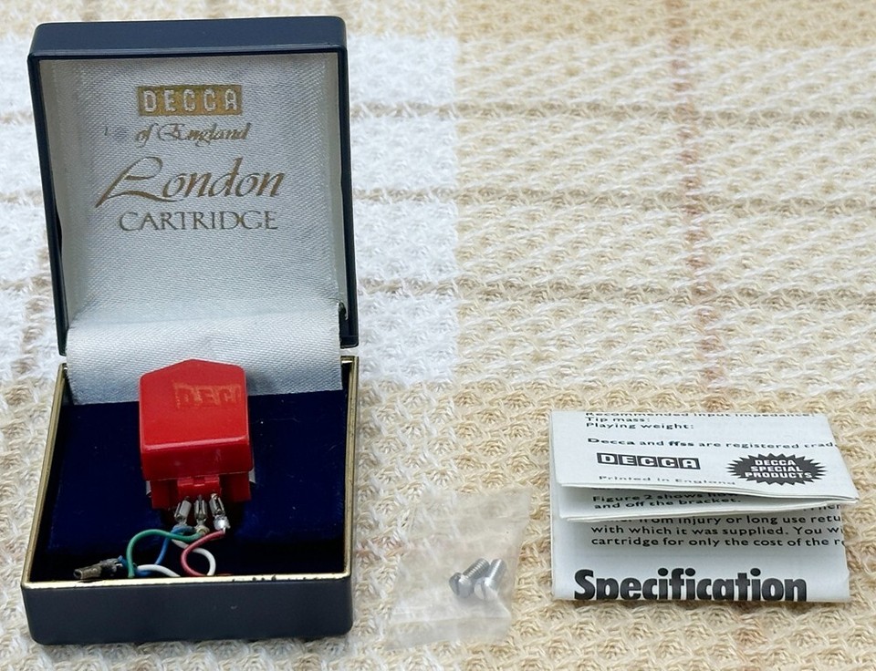 Decca London Cartridge Mark-V(E) VL Stereo Phono Cartridge USED JAPAN ...