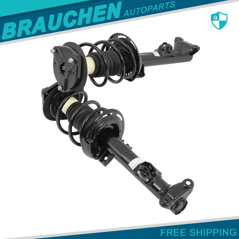 Front Pair Complete Shocks Struts For Mercedes C230 C300 C250 C350 2008 ...