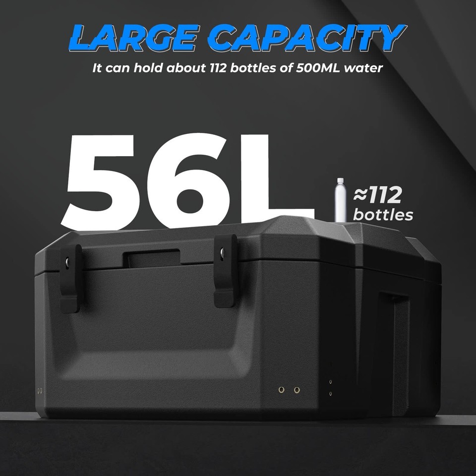 For 2019-2024 Honda Talon 1000R/1000X Rear Cargo Storage Bed Box 56L ...