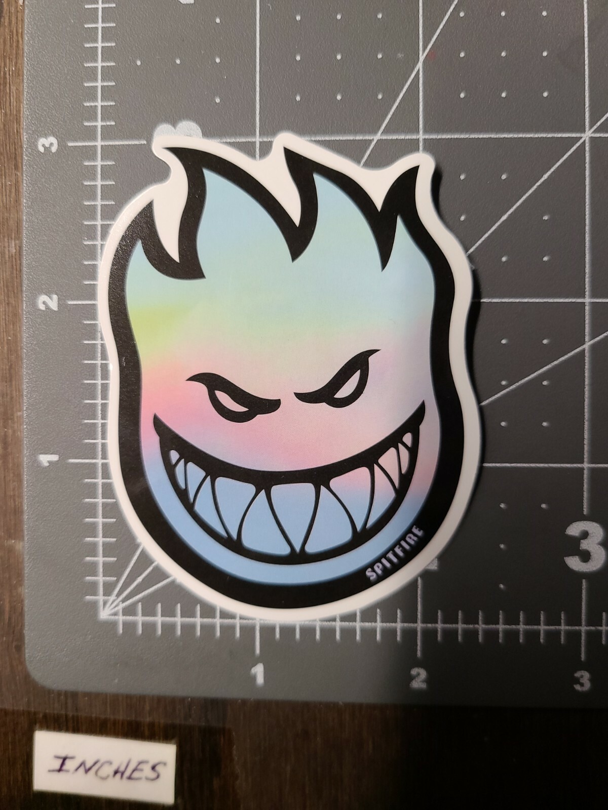 Spitfire Prism Glossy Adult Humor Skateboard Laptop Decal Sticker ...