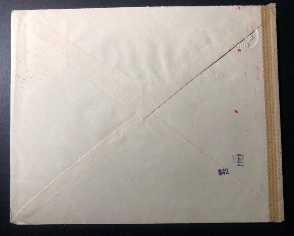1944 Budapest Hungary Censored Commercial Cover To Pforzheim Germany | eBay