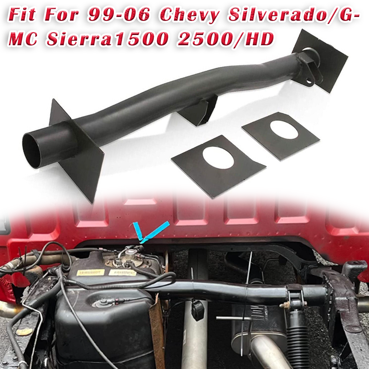 Rear Fuel Tank Support Crossmember 99-06 Chevy Silverado/GMC Sierra ...