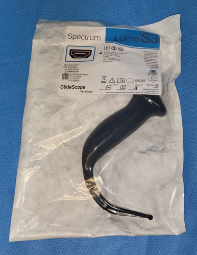 Verathon GlideScope Spectrum LoPro S3 Video Laryngoscope 0574-0194 Exp ...