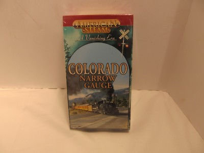 Colorado Narrow Guage Railroad VHS American Steam 1998 New Sealed | eBay