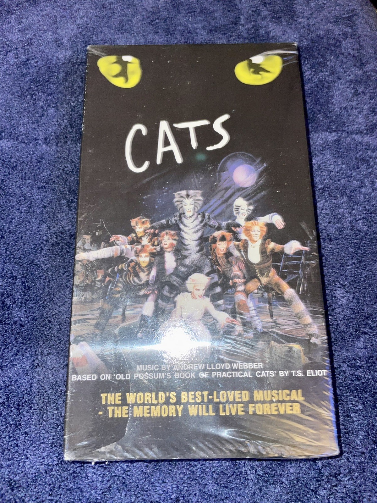 CATS: The Musical (VHS, 1998) SEALED GEM. Andrew Lloyd Webber ...