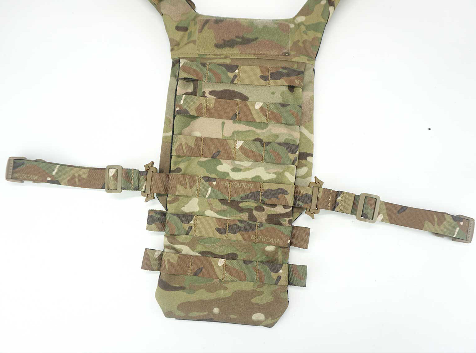 MOLLE Tactical Back Panel for SS D3 Tactical Vest Chest Rig Cummerbund ...