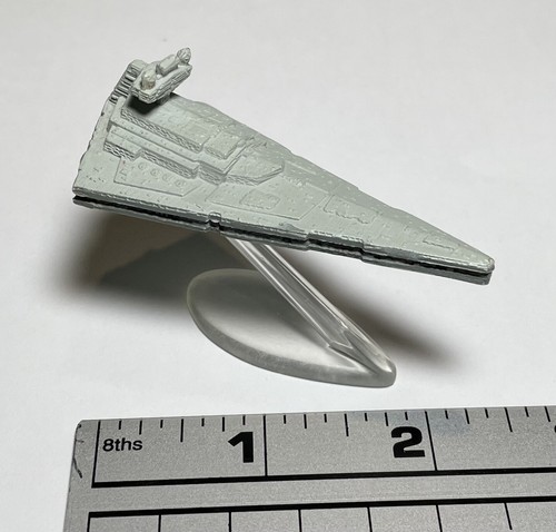 Star Wars Micro Machines Imperial Star Destroyer with stand vintage ...