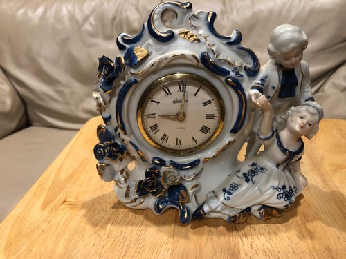 PORCELAIN LINDEN ALARM CLOCK PARTS OR REPAIR | eBay