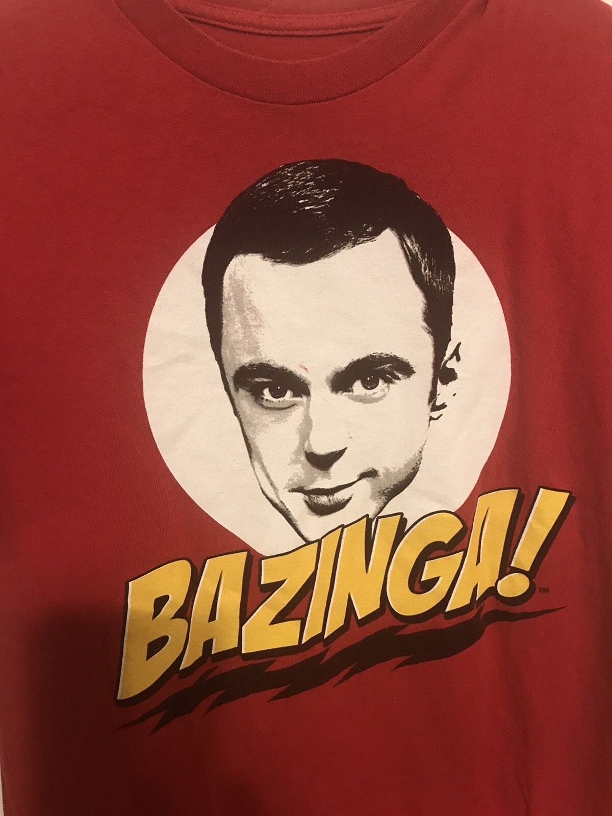 The Big Bang Theory - Sheltons Face BAZINGA! Mens Siz… - Gem