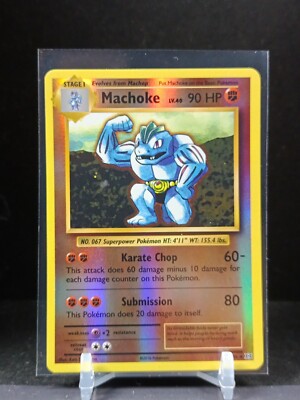 Pokémon TCG Machoke Evolutions 58/108 Reverse Holo Uncommon | eBay