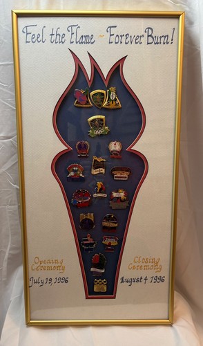 Vtg Atlanta 1996 Olympics Ceremonies Team Opening Closing Ceremony 18 ...