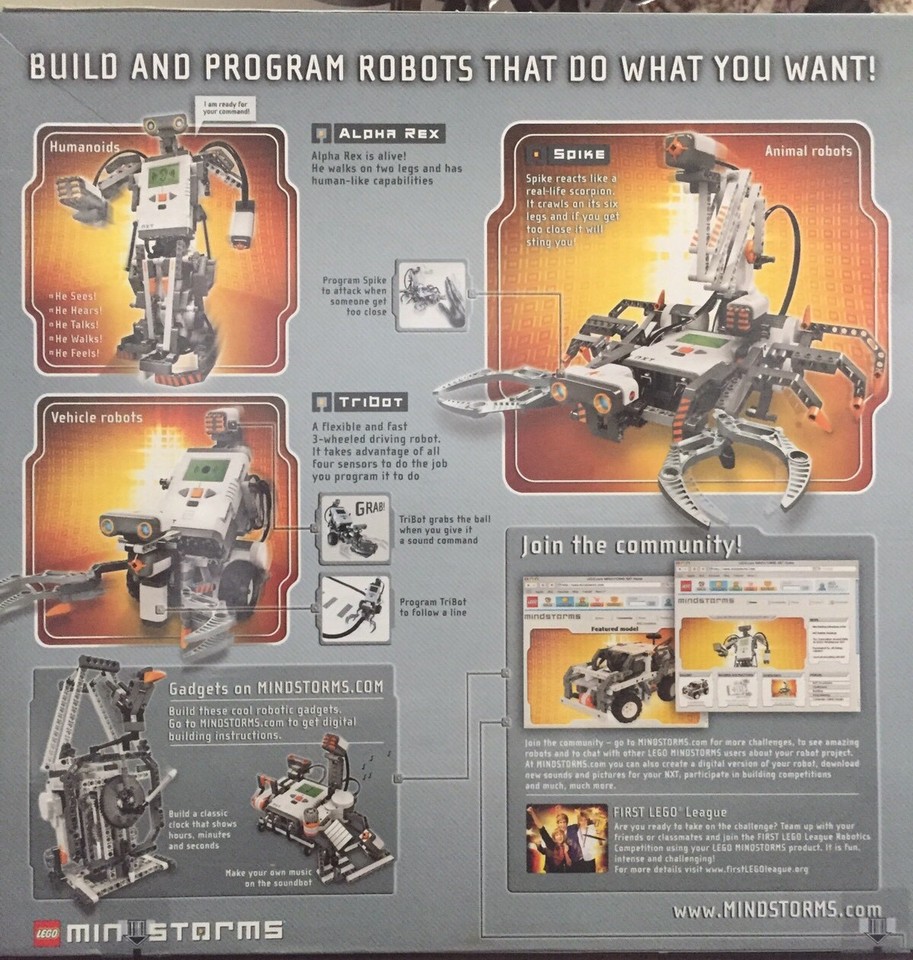 Lego Mindstorm 8527 Mindstorms NXT New Sealed In Box 673419090131| eBay