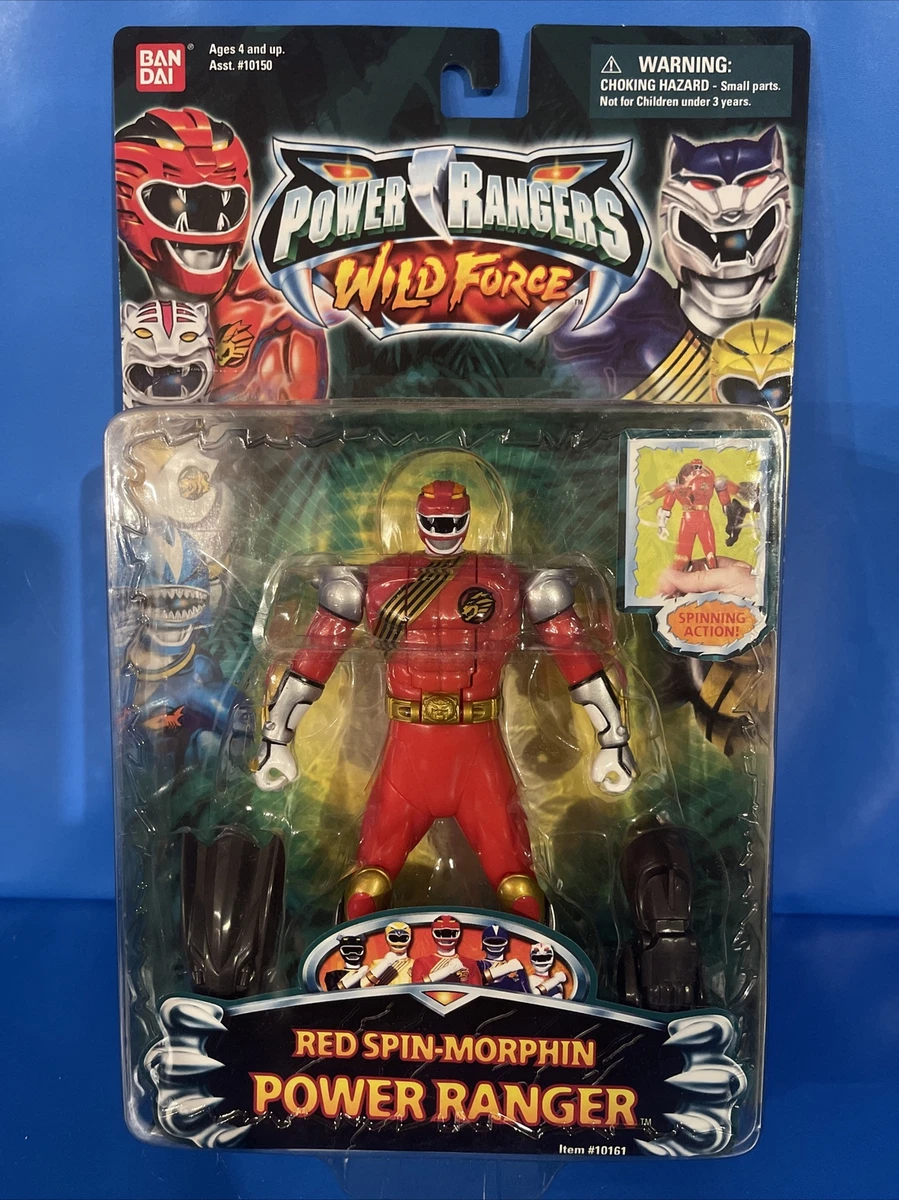 Power Rangers Wild Force Red Ranger Toys