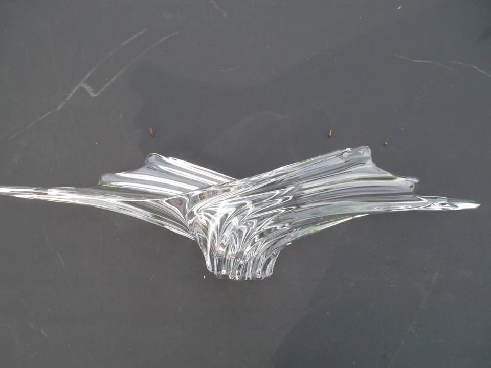 A Very Rare Beautiful Unusual Vintage French Glass Centre Piece (BB501 ...