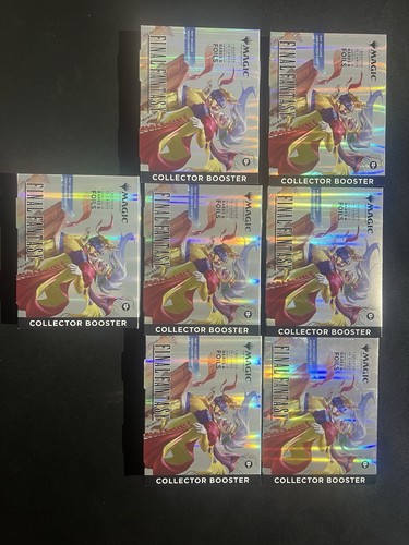 7 Magic: The Gathering - Final Fantasy Collector Omega Boxes NEW/SEALED ...