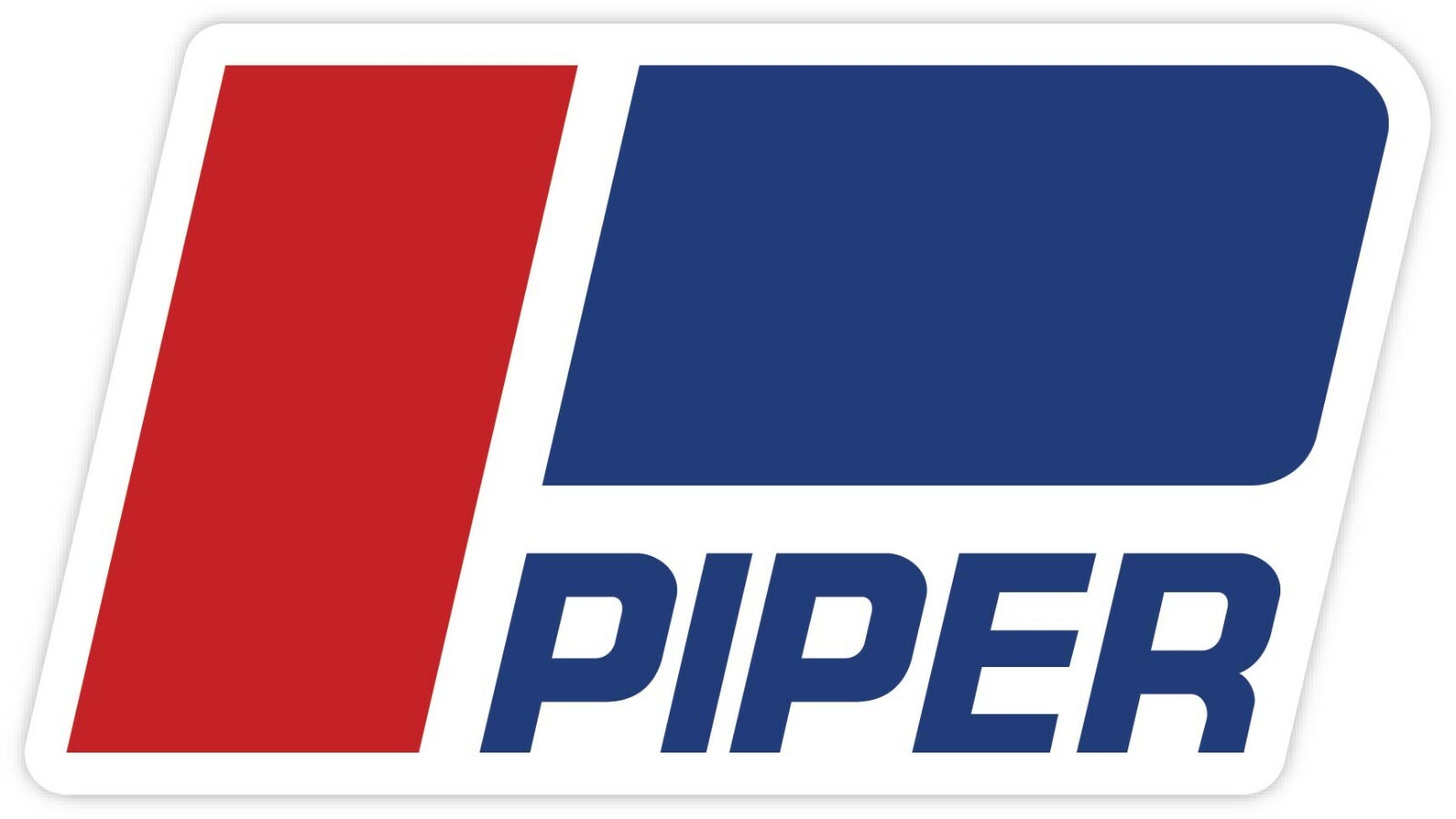Piper Airline Sticker Decal Round Laptop, Car, Truck, Cornhole Choose ...