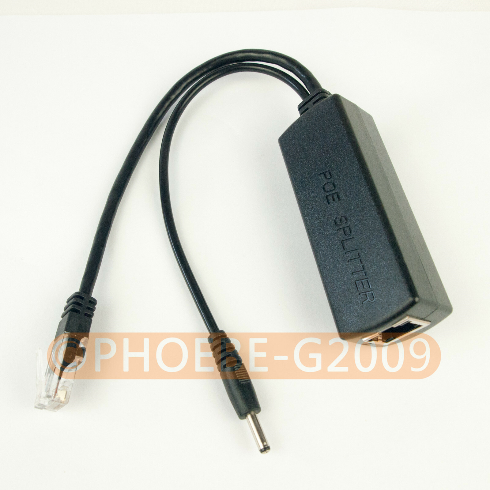 DC 5V 2.4A 3.5*1.35mm Port Gigabit Active PoE Splitter 802.3af 802.3at ...