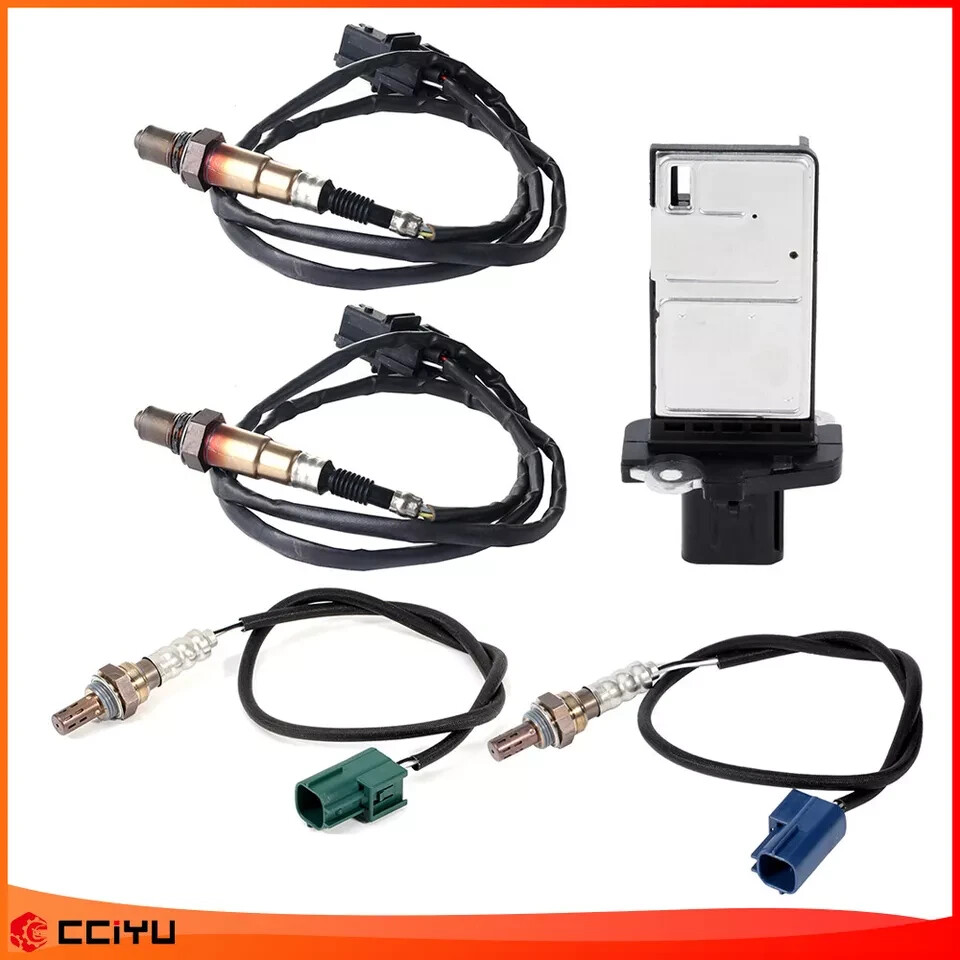 4X Oxygen o2 02 Sensor and Mass Airflow Fits Nissan 350Z Infiniti FX35 ...