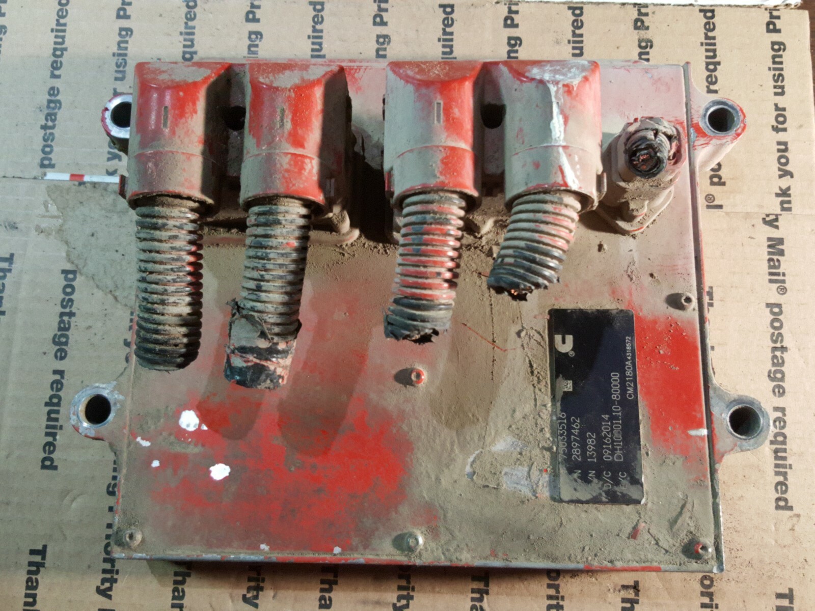 OEM Cummins ECM 2897462 AND PLUGS,2897462, 09102014 | eBay