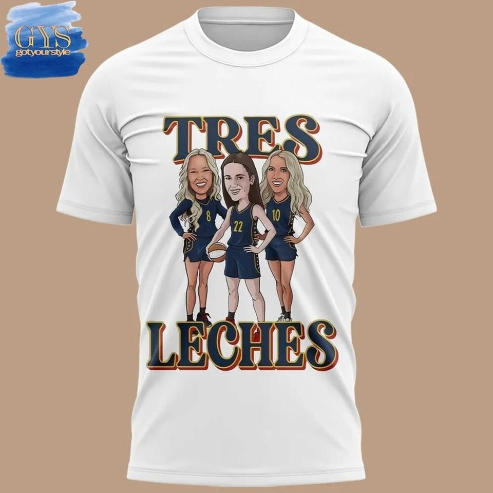 Indiana Fever Tres Leches Special Edition T-Shirt | eBay