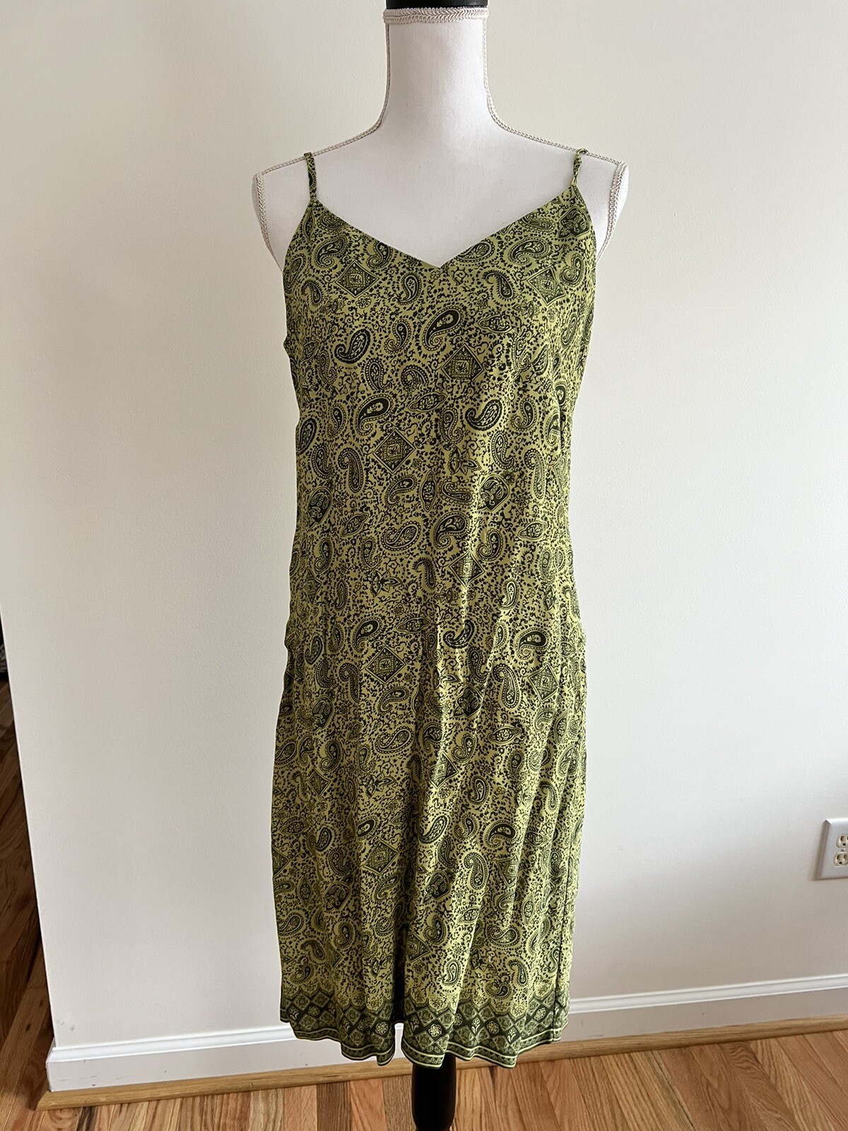 old navy sundress size 10 zip back spaghetti, strap, fun/ flirty ...