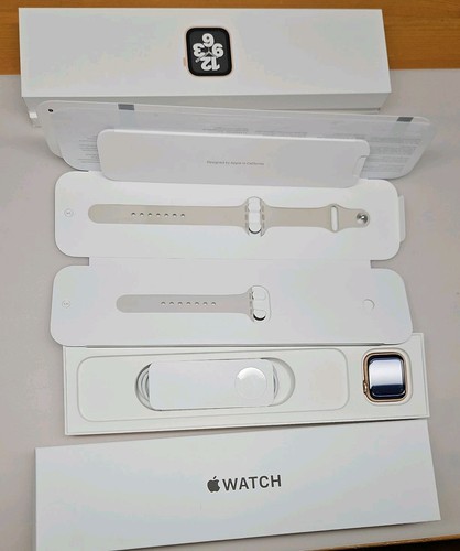 Apple Watch SE 40mm Rose Gold, with Box & Bracelet - Read! | eBay