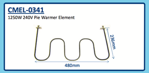STODDART ROBAND WOODSON 250W 240V PIE WARMER ELEMENT CMEL-0341 HC003 ...