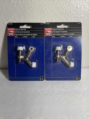 Bulldog Hardware Hinge Pin Doorstop Brass Plated (1927189) Lot Of 2 NEW ...