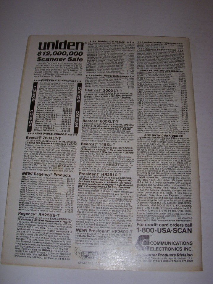 POPULAR ELECTRONICS Magazine, NOVEMBER 1989, QUANTUM MECHANICS ...