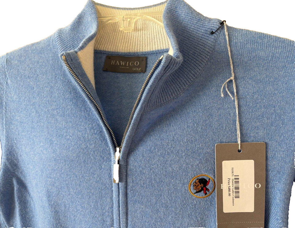 HAWICO SEMINOLE GOLF Club Women's 100% Pure Cashmere Sweater Size XS ...