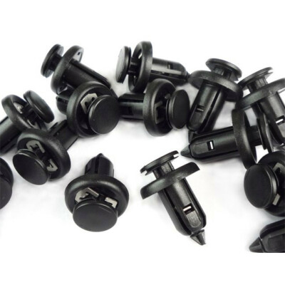 100 Bumper Clip Splash Shield Push Type Retainer W/Metal Insert For ...