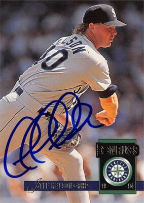 Jeff Nelson autographed Baseball Card (Seattle Mariners) 1994 Donruss ...