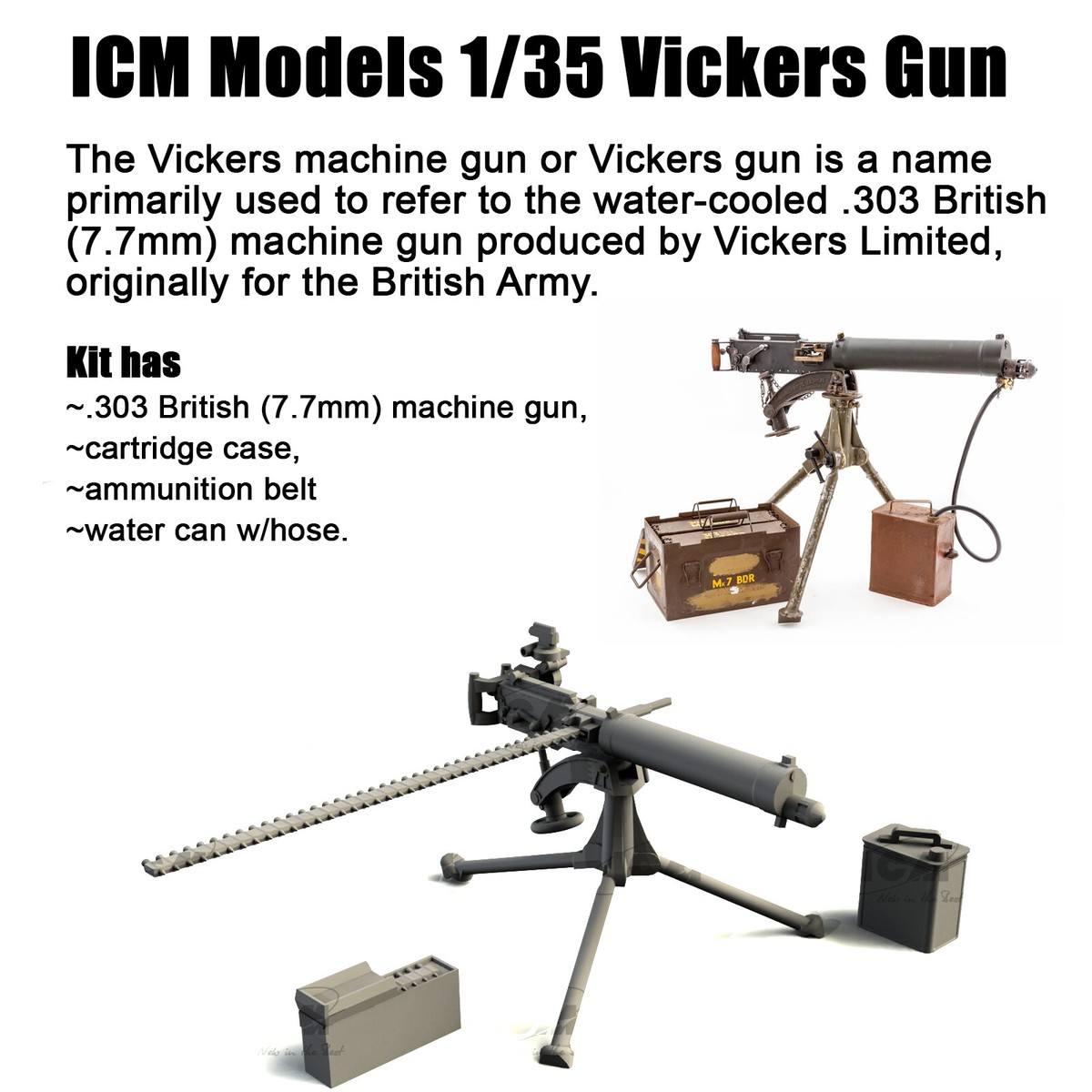 Ametralladora Vickers Por Equipos De Ametralladoras Con Ametralladora