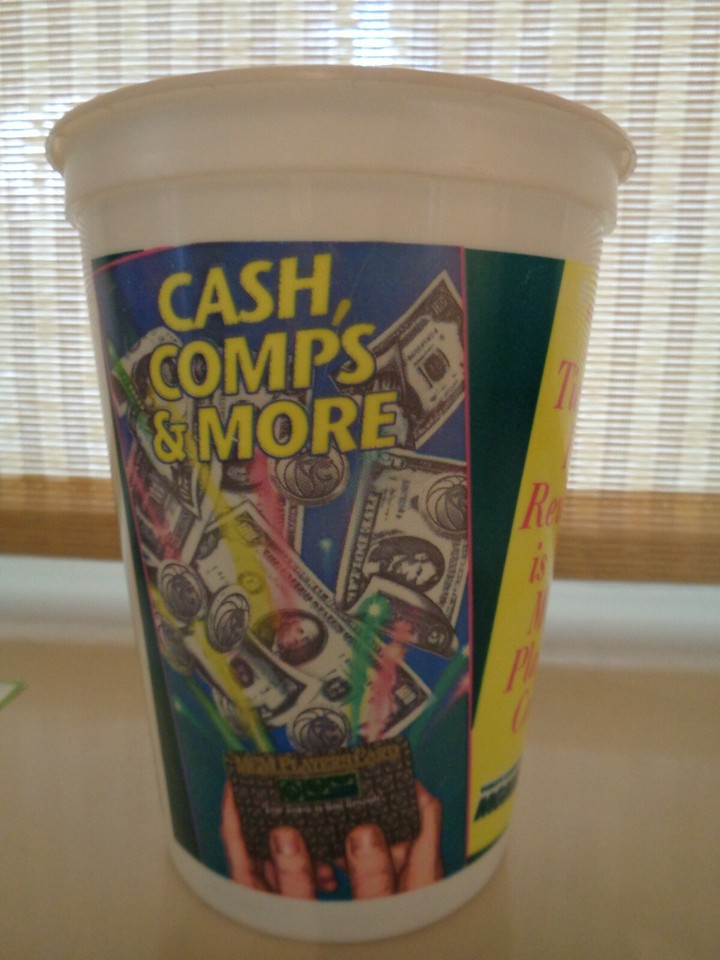 Las Vegas Casino MGM green plastic slot coin cup buckets | eBay